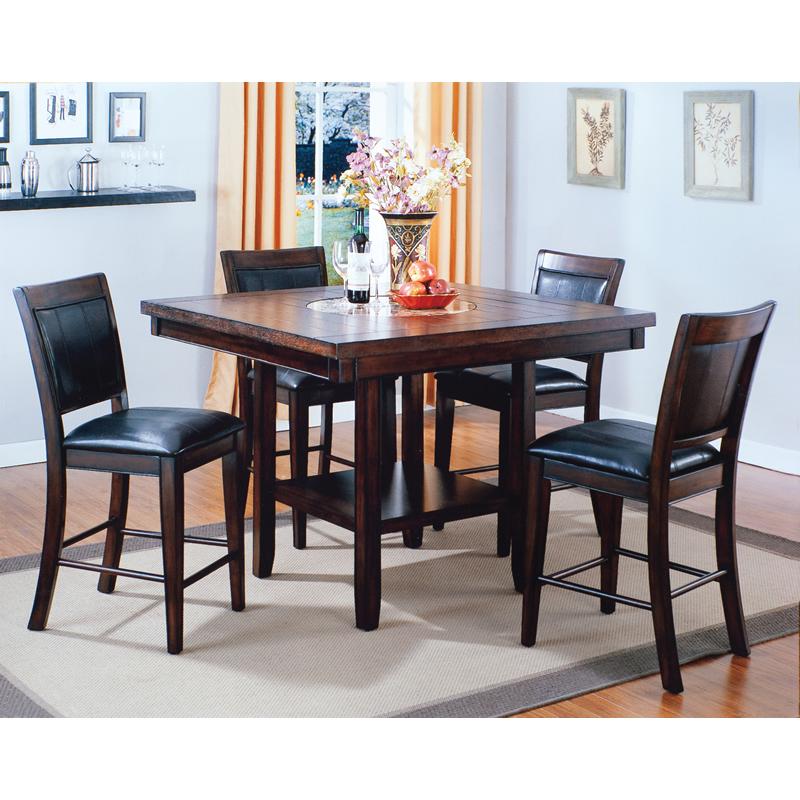 Crown Mark Fulton 5 pc Counter Height Dining Set