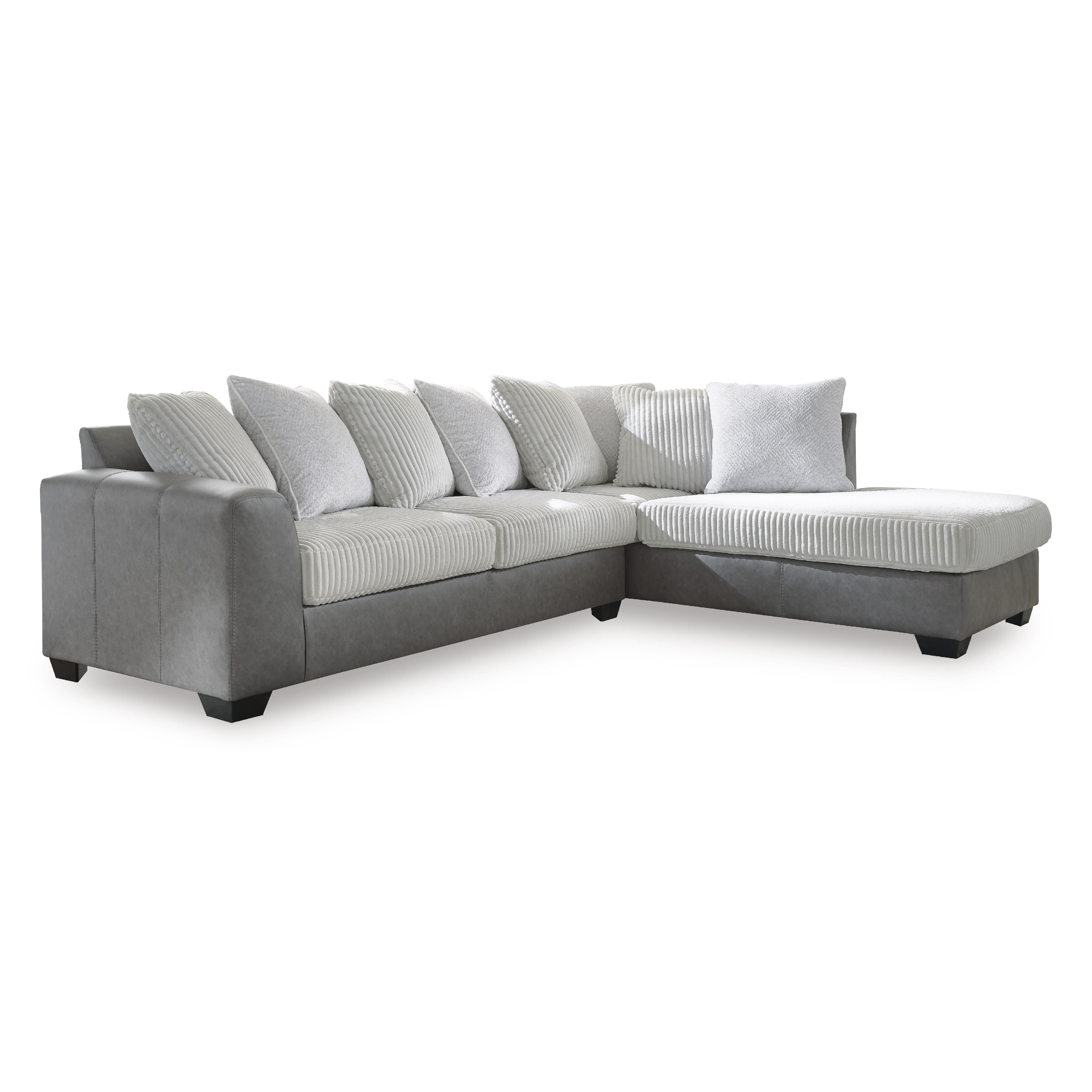 Benchcraft Clairette Court 31503S2 2 pc Sectional with Chaise